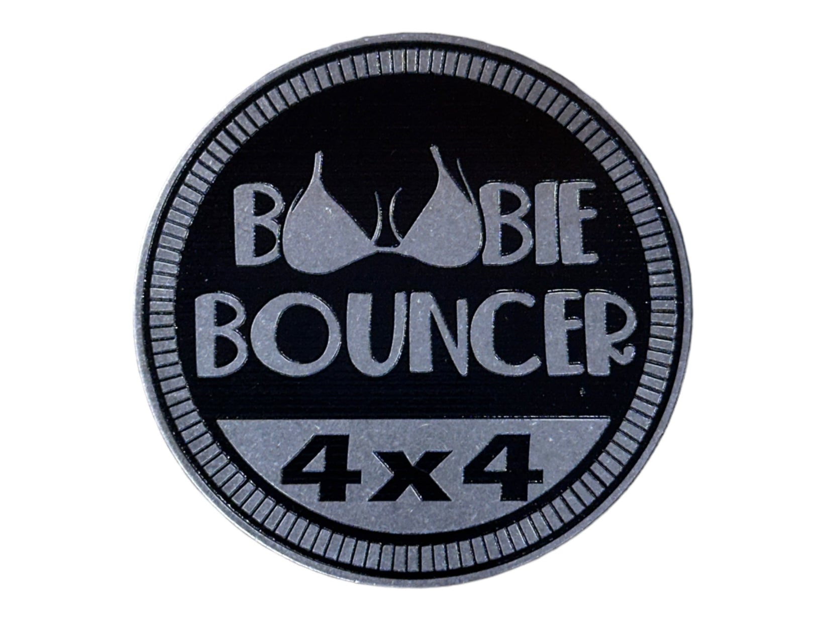 Badge - Boobie Bouncer – Seven Slot United