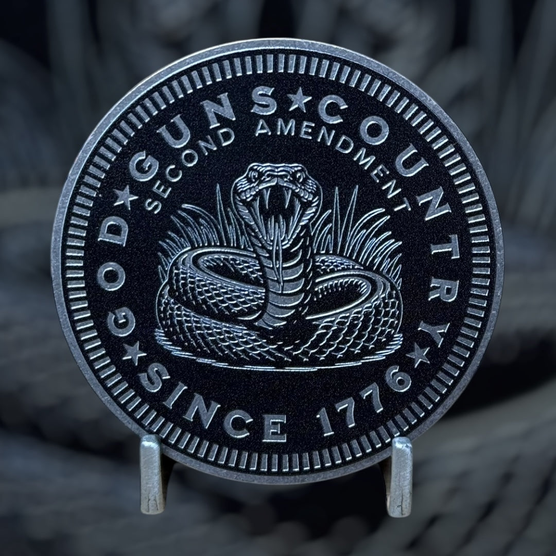Custom4x4Badge - Gods, Guns and Country – SEVEN SLOT UNITED BRANDS